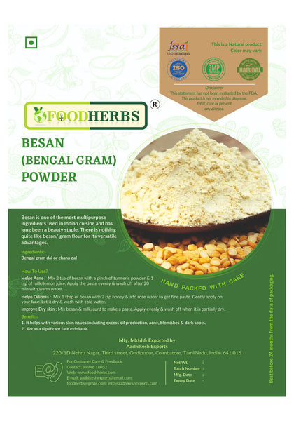Besan Powder – Foodherbs